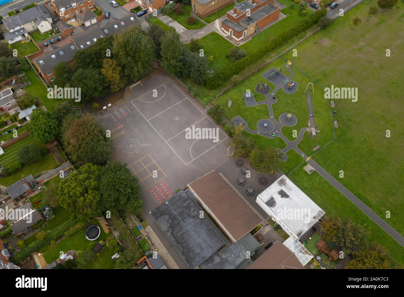 Ansdell, County, Primary School. Lytham St Annes Stock Photo - Alamy