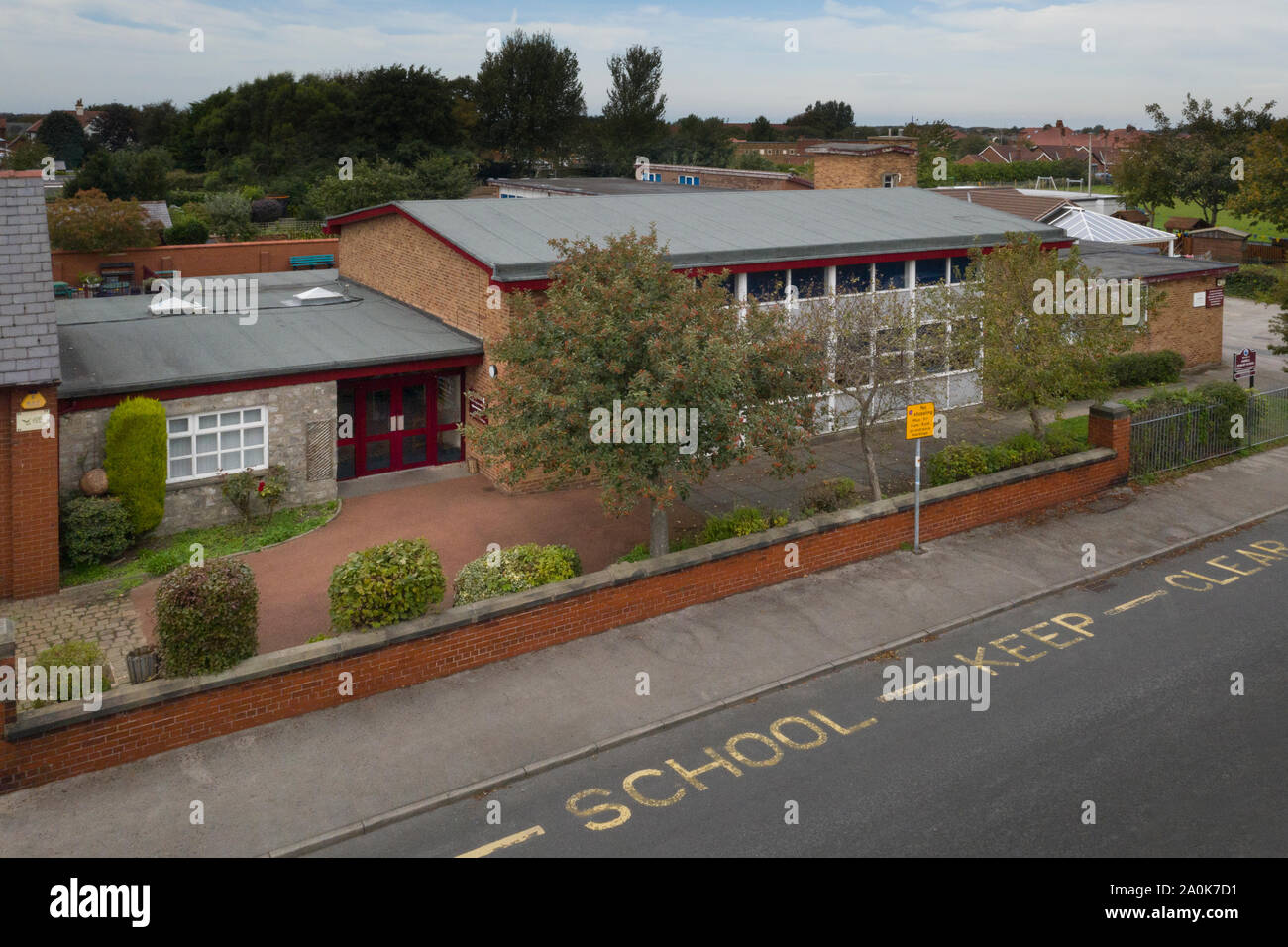Ansdell, County, Primary School. Lytham St Annes Stock Photo - Alamy