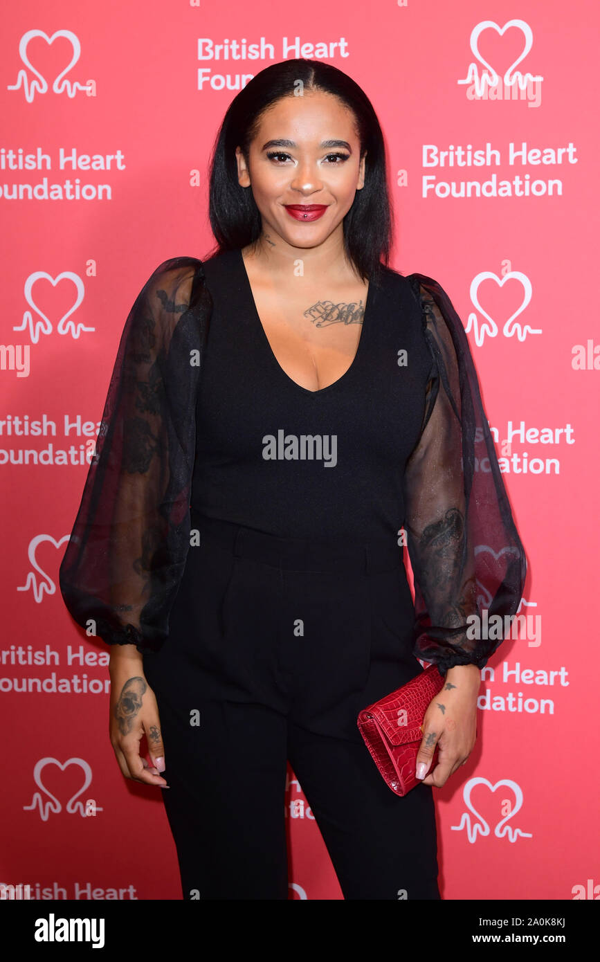 Yinka Bokinni attending the British Heart Foundation's Heart Hero ...