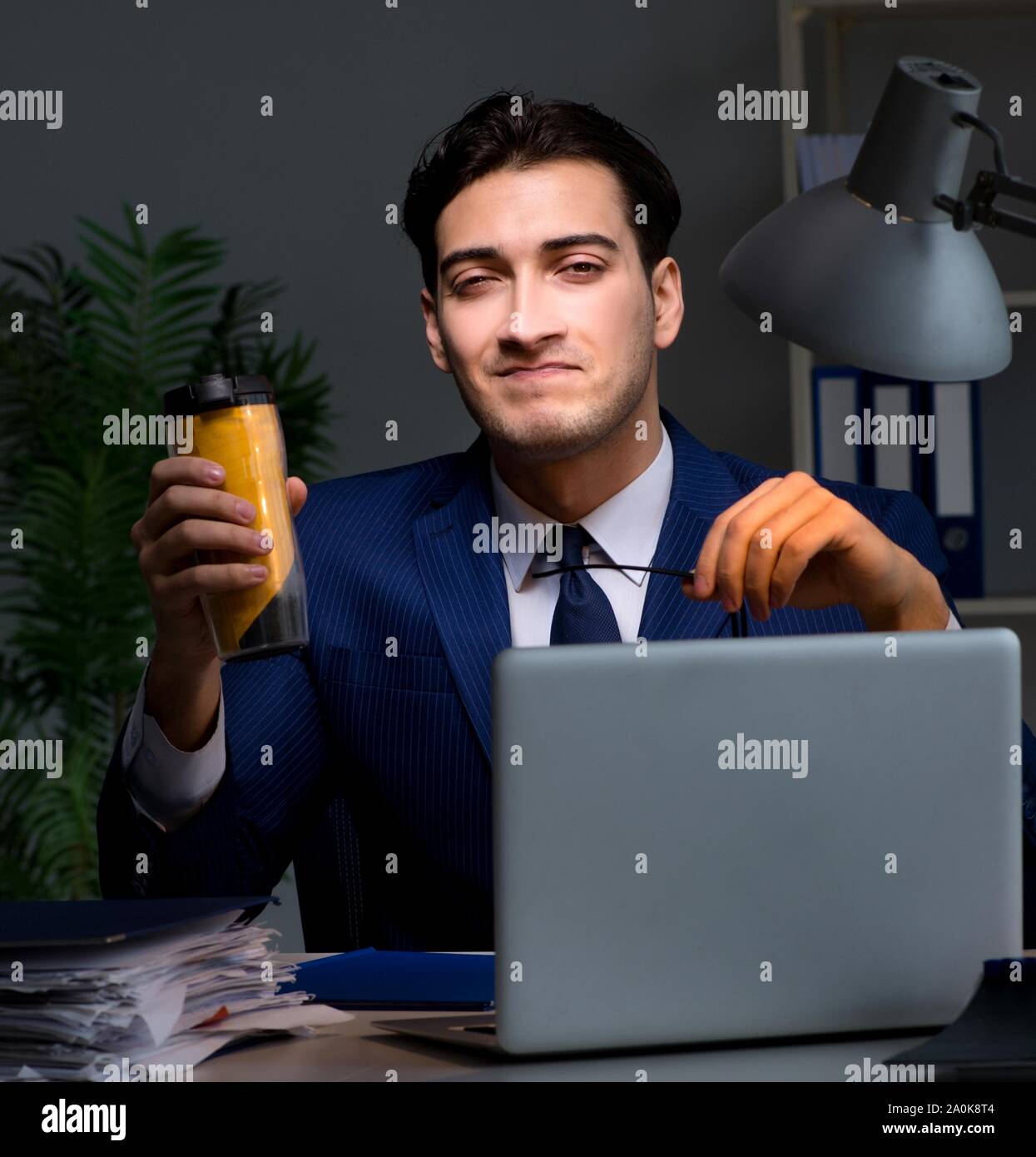 Staying awake work hi-res stock photography and images - Alamy