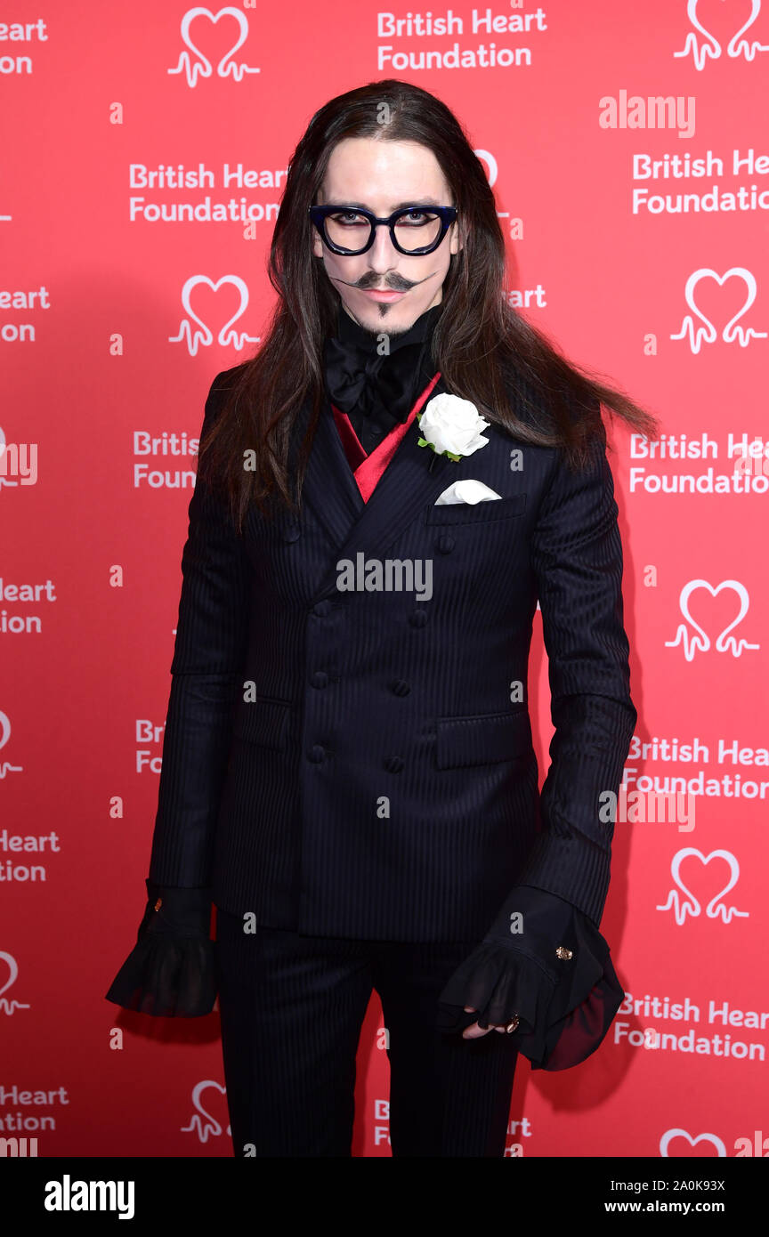 Joshua kane attends british heart foundations heart hero globe theatre ...