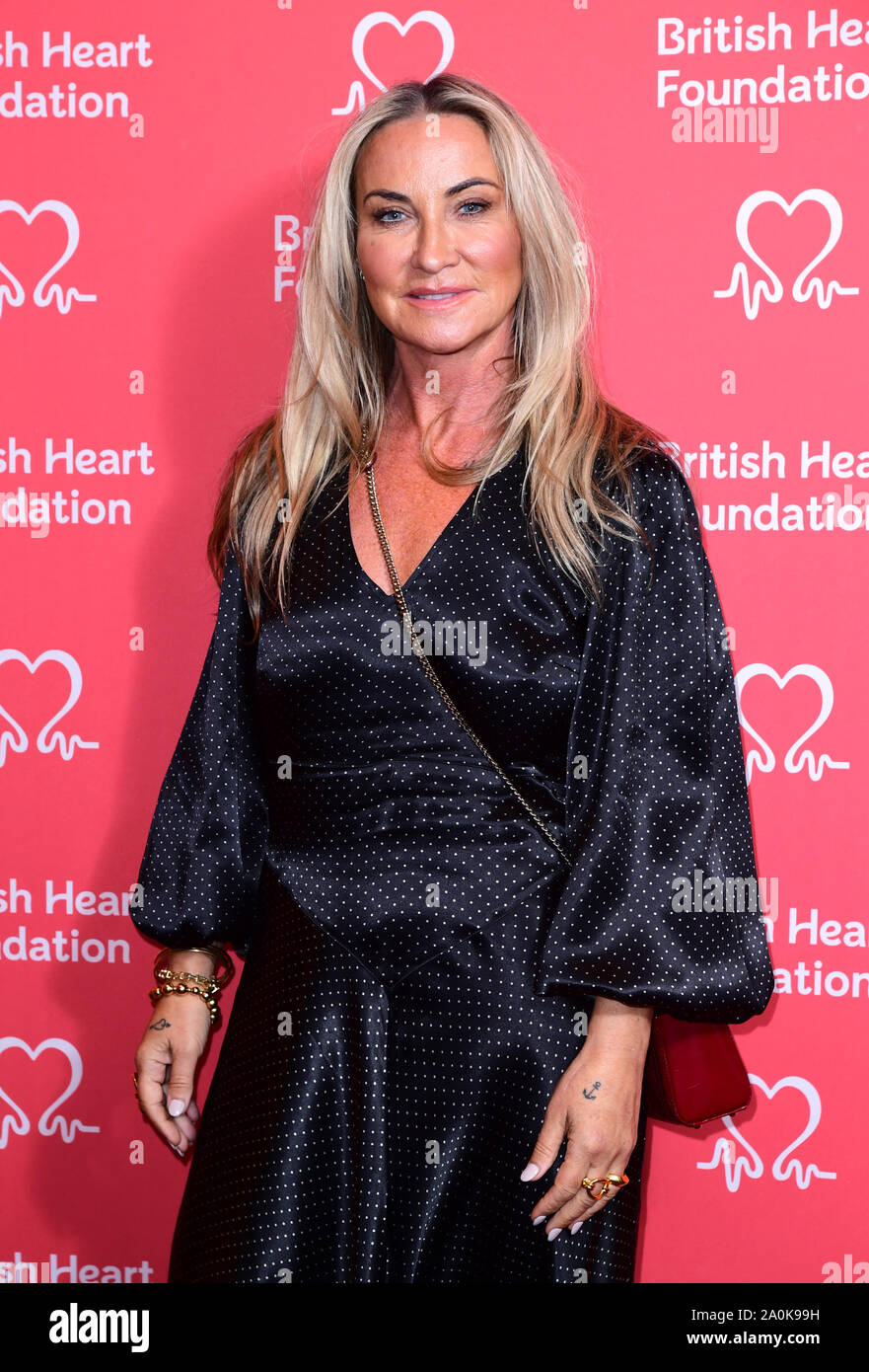 Meg Matthews attends the British Heart Foundation's Heart Hero Awards ...