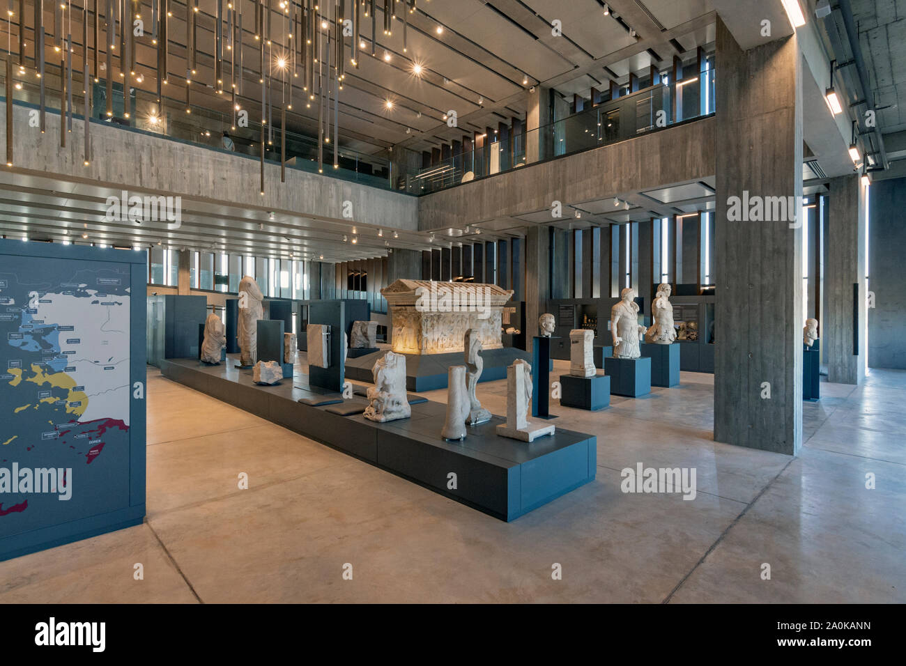 The Archaeological Museum of Troy in Çanakkale, Turkey Stock Photo - Alamy