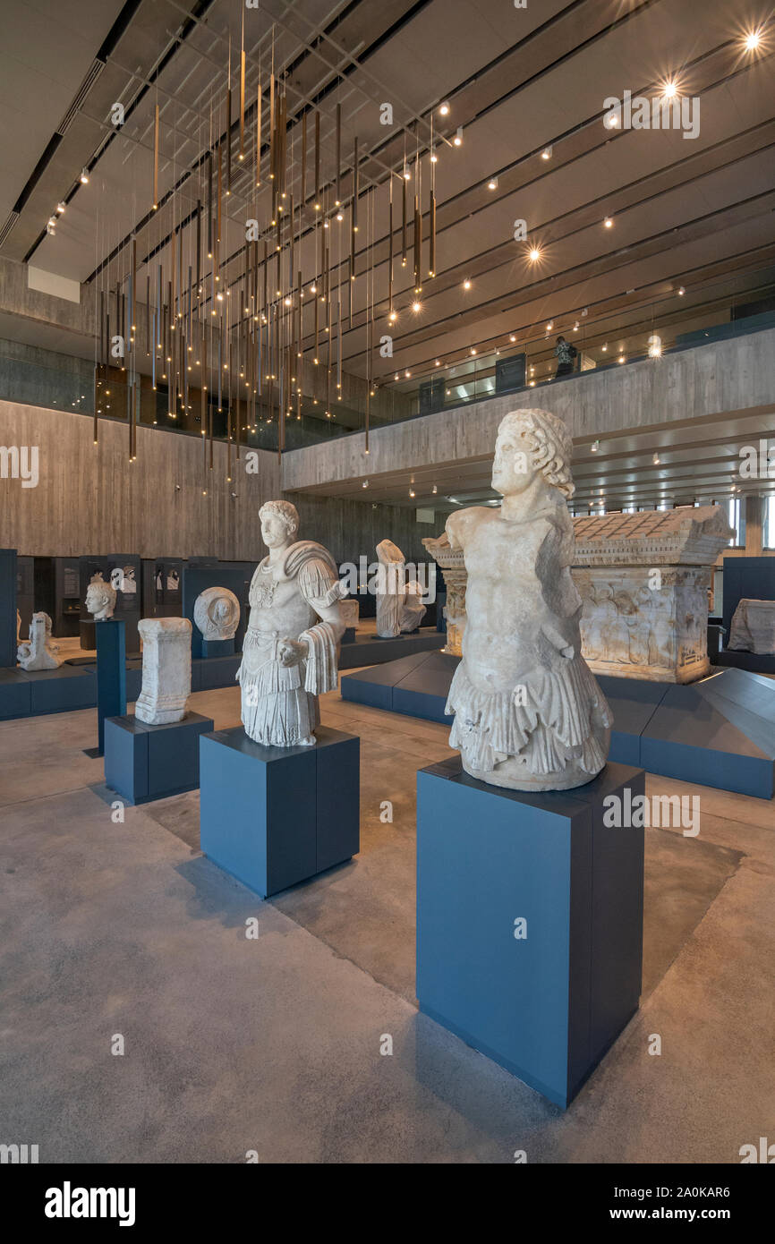 The Archaeological Museum of Troy in Çanakkale, Turkey Stock Photo - Alamy