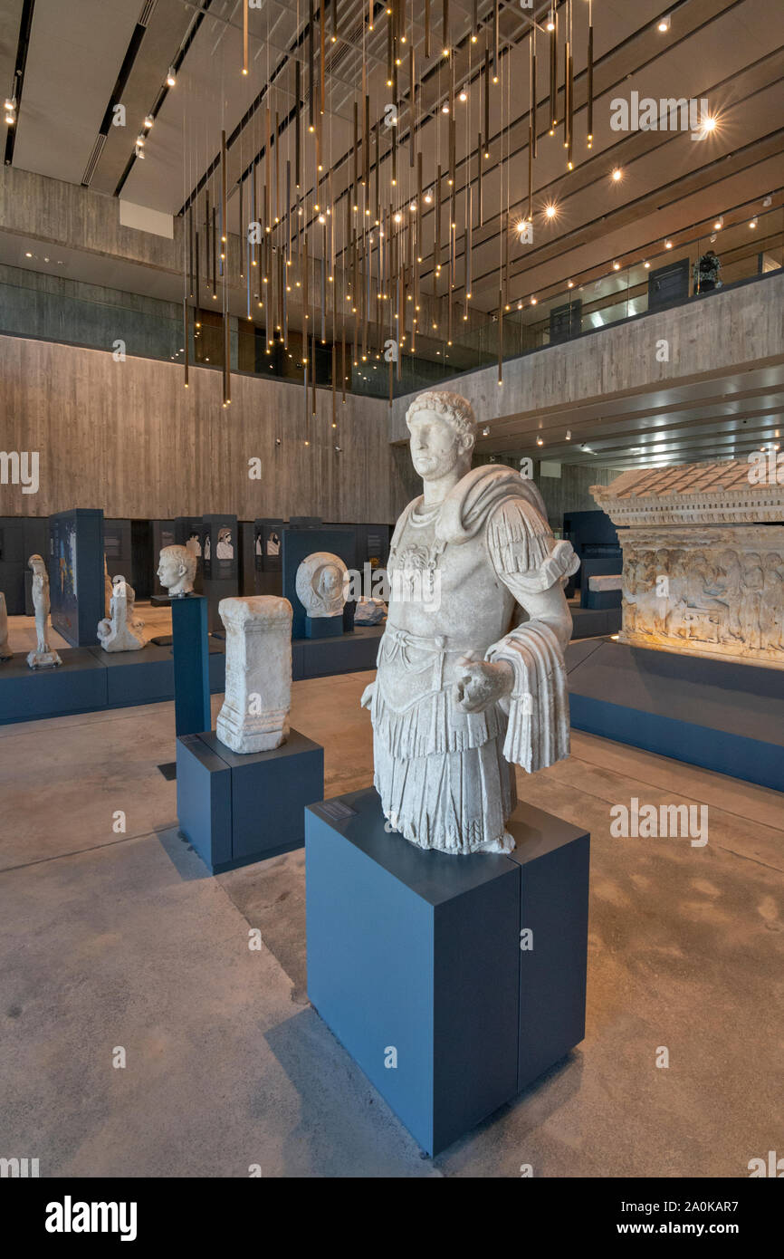 The Archaeological Museum of Troy in Çanakkale, Turkey Stock Photo - Alamy