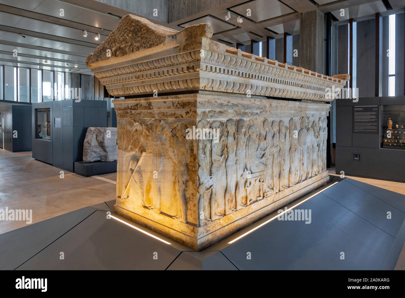The Archaeological Museum of Troy in Çanakkale, Turkey Stock Photo - Alamy