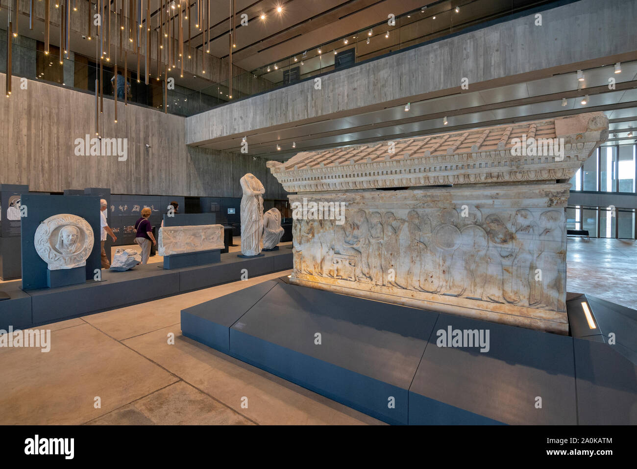 The Archaeological Museum of Troy in Çanakkale, Turkey Stock Photo - Alamy