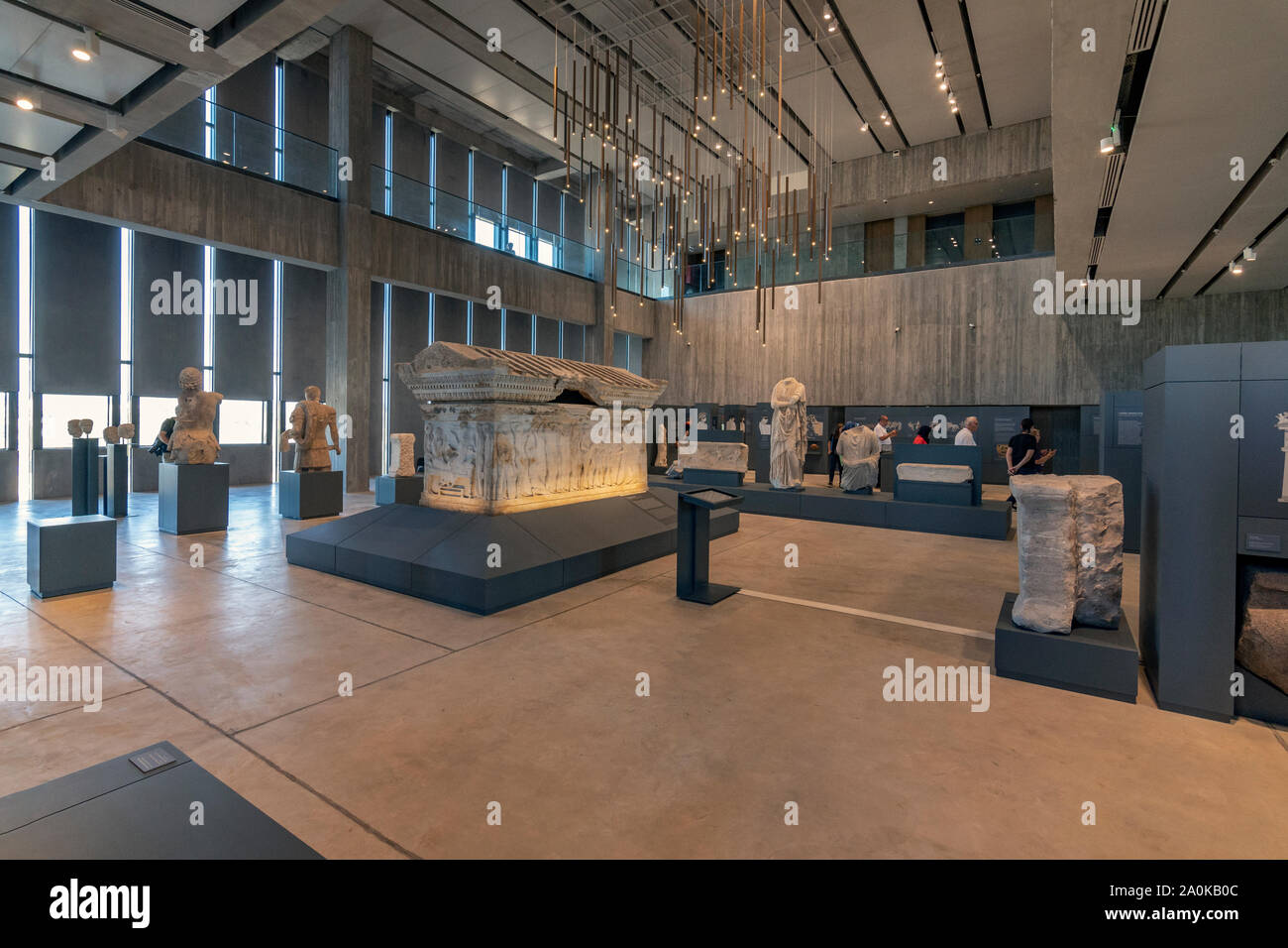 The Archaeological Museum of Troy in Çanakkale, Turkey Stock Photo - Alamy