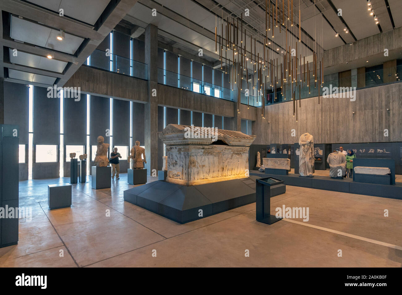The Archaeological Museum of Troy in Çanakkale, Turkey Stock Photo - Alamy