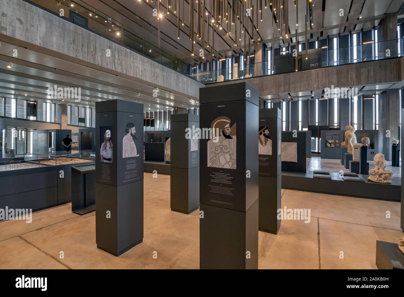 The Archaeological Museum of Troy in Çanakkale, Turkey Stock Photo - Alamy