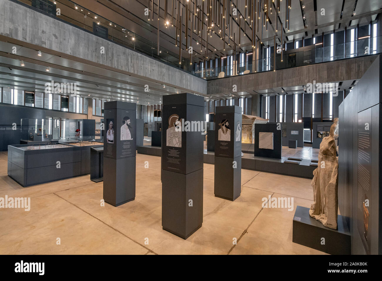 The Archaeological Museum of Troy in Çanakkale, Turkey Stock Photo - Alamy