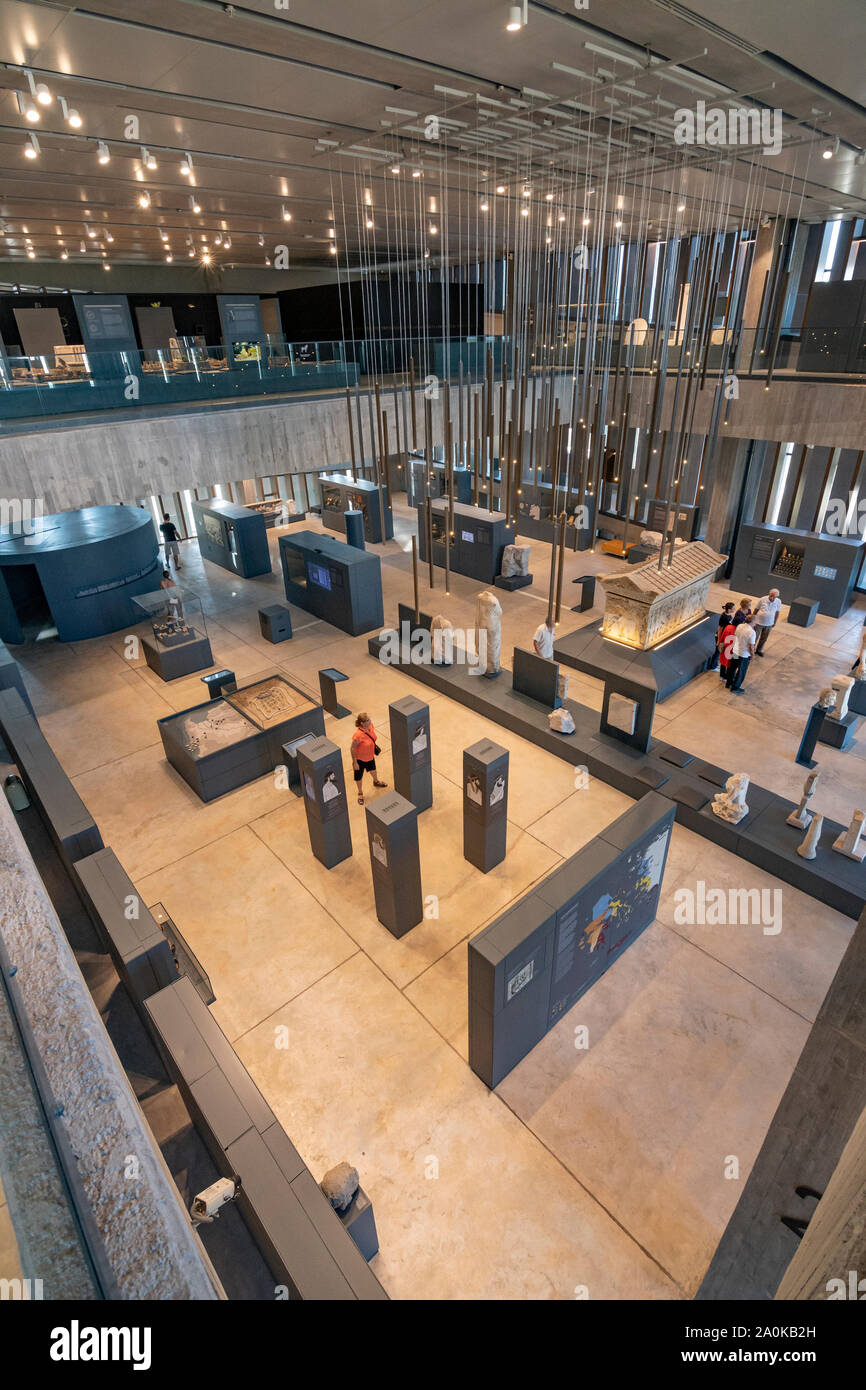 The Archaeological Museum of Troy in Çanakkale, Turkey Stock Photo - Alamy
