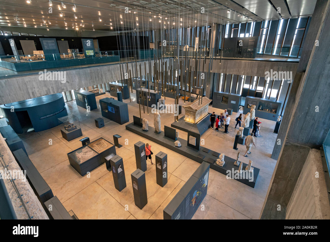The Archaeological Museum of Troy in Çanakkale, Turkey Stock Photo - Alamy