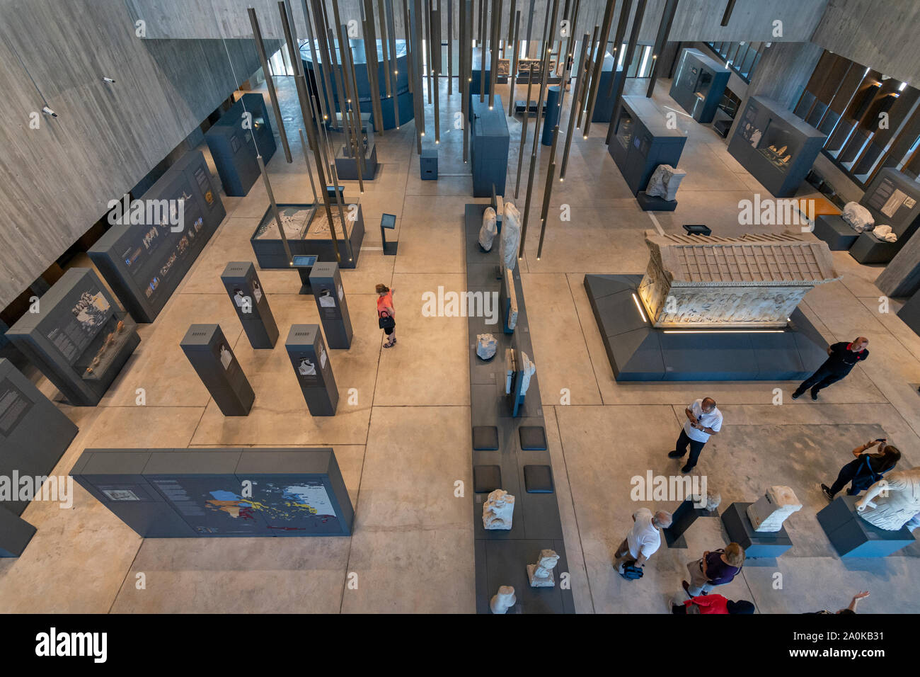 The Archaeological Museum of Troy in Çanakkale, Turkey Stock Photo - Alamy