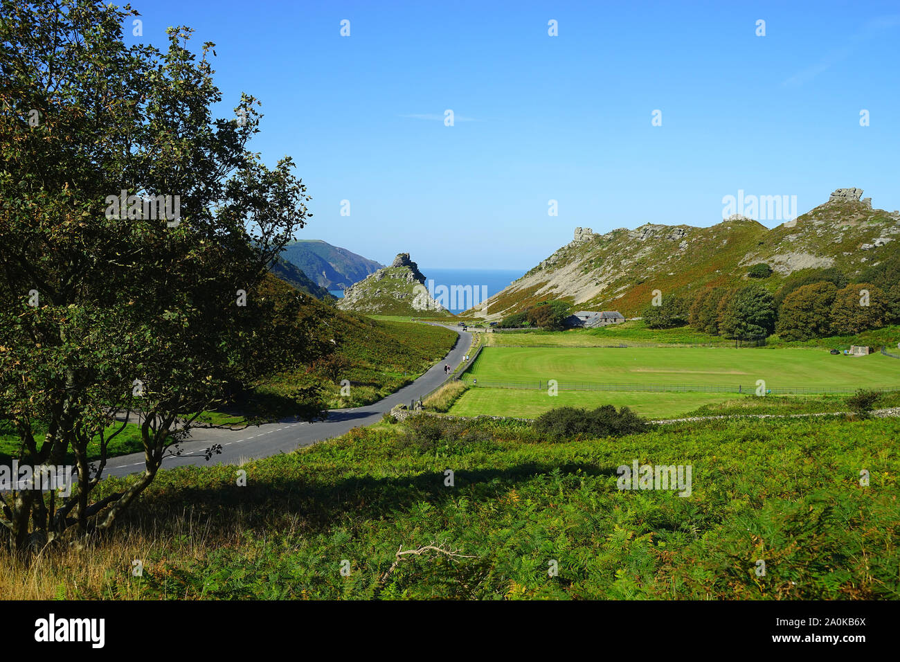 Valley of the rocks hi-res stock photography and images - Alamy