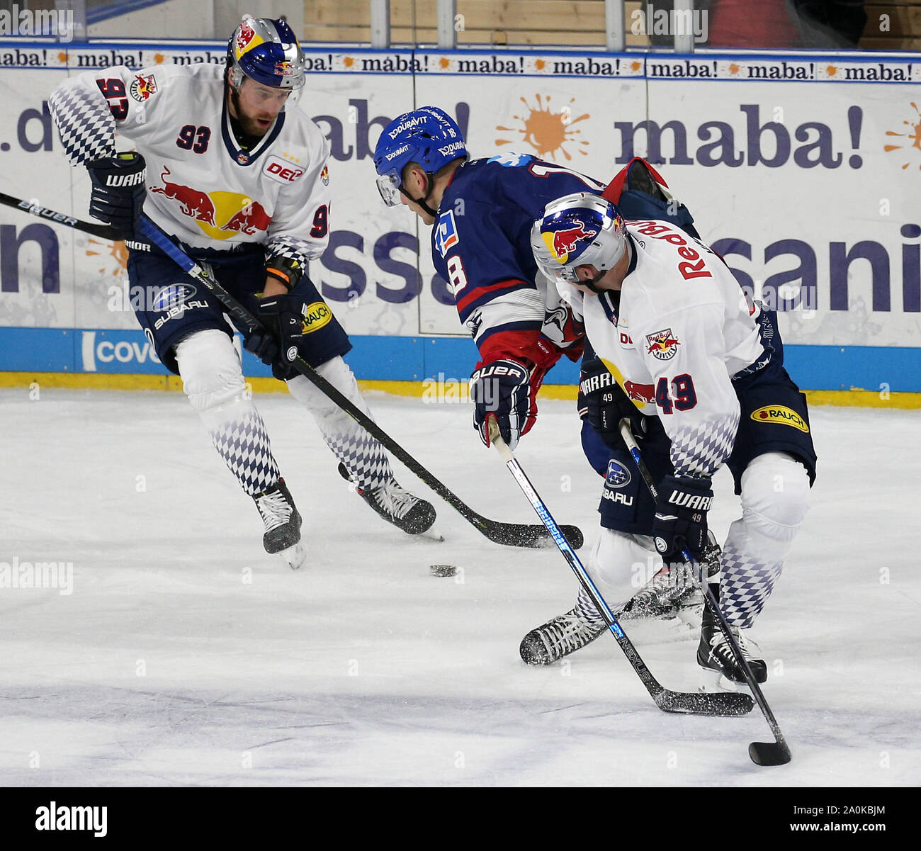 Mannheim, Germany. 20th Sep, 2019. Ice hockey: DEL, Adler Mannheim ...