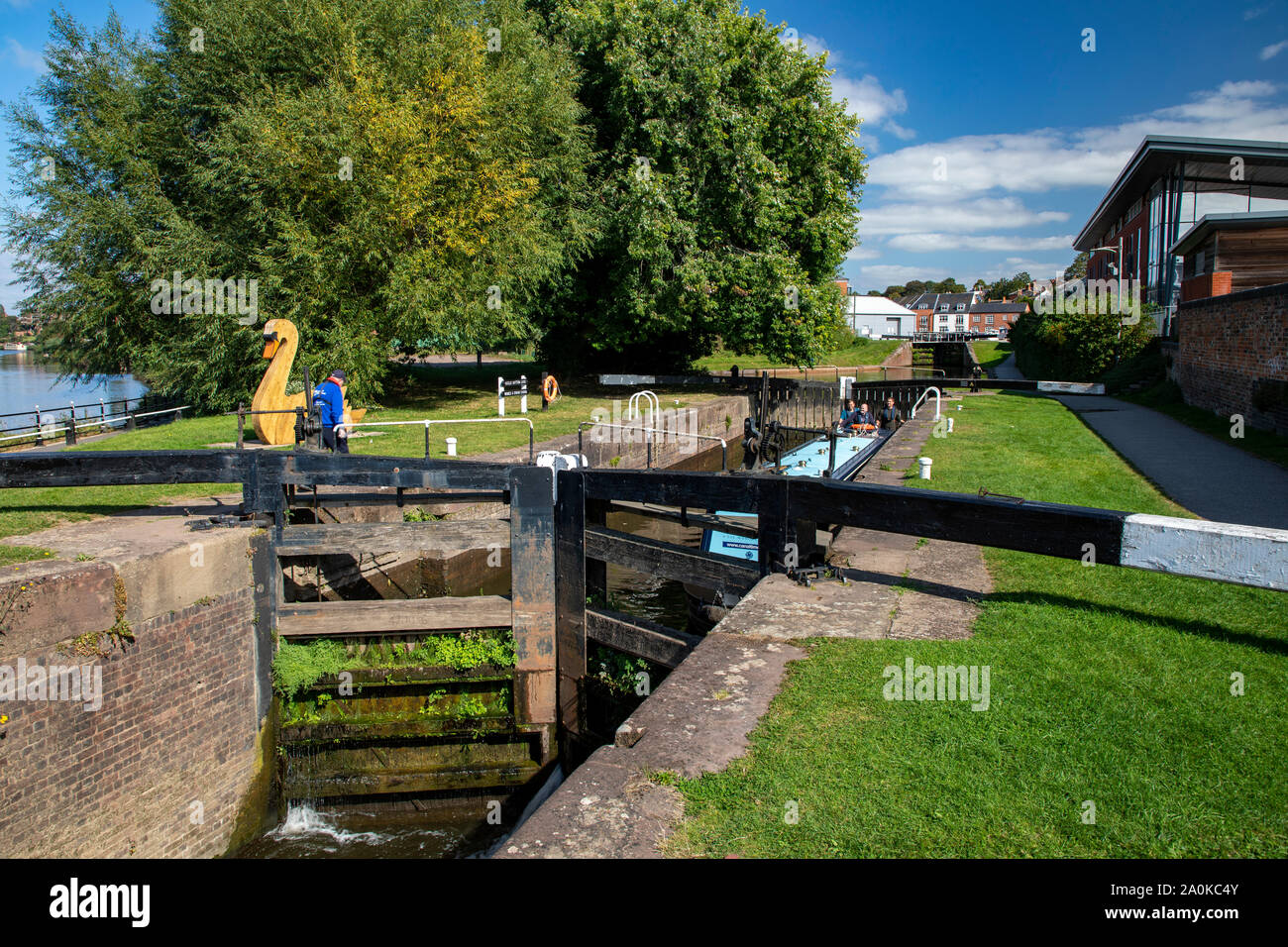 Worcester Birmingham Canal Stock Photo - Alamy