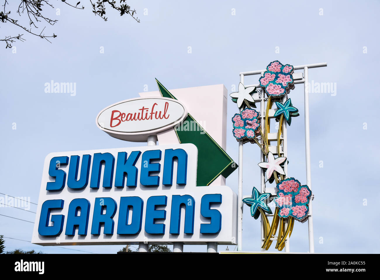 Mid century modern garden hi-res stock photography and images - Alamy