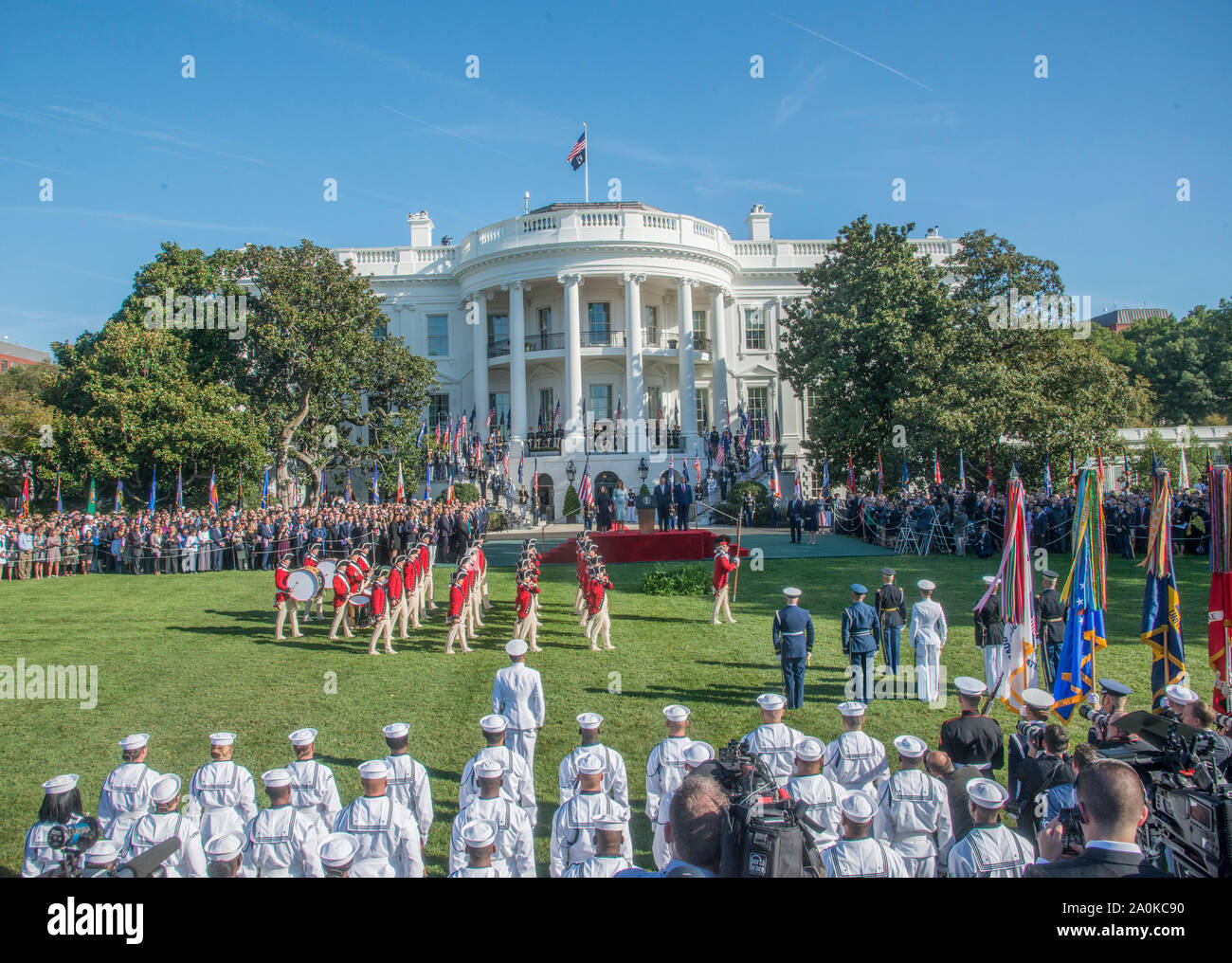Washington DC, September 20, 2019 USA-President Donald J Trump and ...