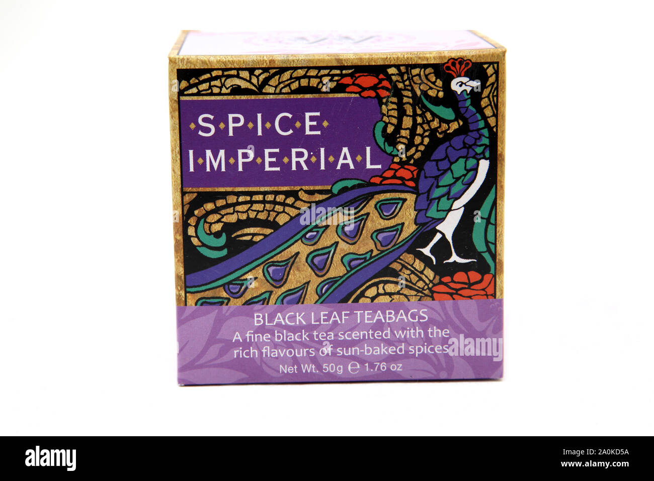 Box of Spice Imperial Tea by Whittard's of Chelsea Stock Photo - Alamy