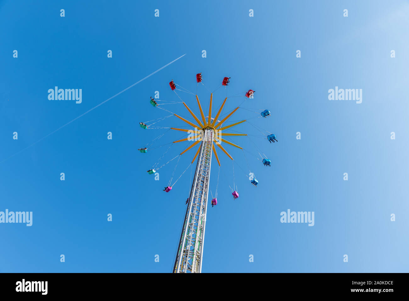 Flying carousel hi-res stock photography and images - Alamy