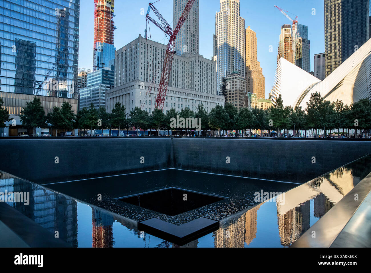 9 11 memorials reflecting pools hi-res stock photography and images - Alamy