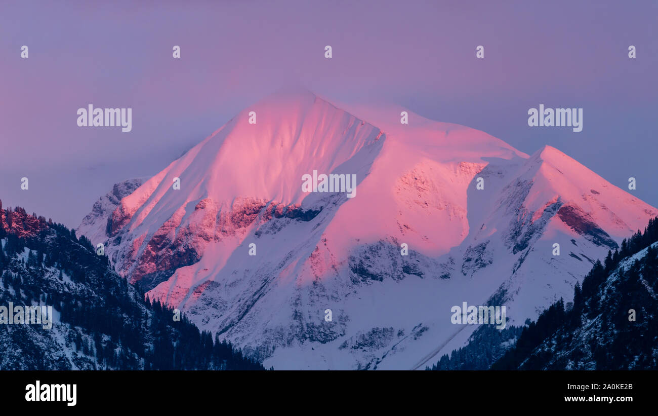 Alpine glow hi-res stock photography and images - Alamy