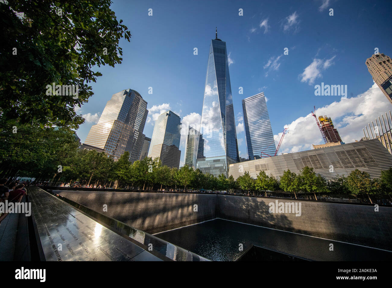 9 11 memorials reflecting pools hi-res stock photography and images - Alamy