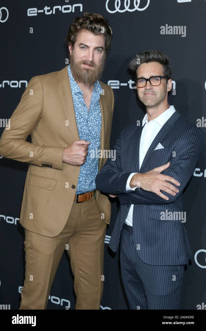 Rhett James McLaughlin, Link Neal, Rhett and Link at arrivals for Audi ...