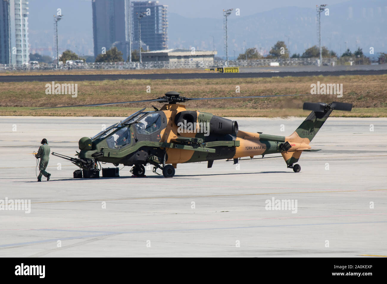 Tai agustawestland t129 atak hi-res stock photography and images - Alamy