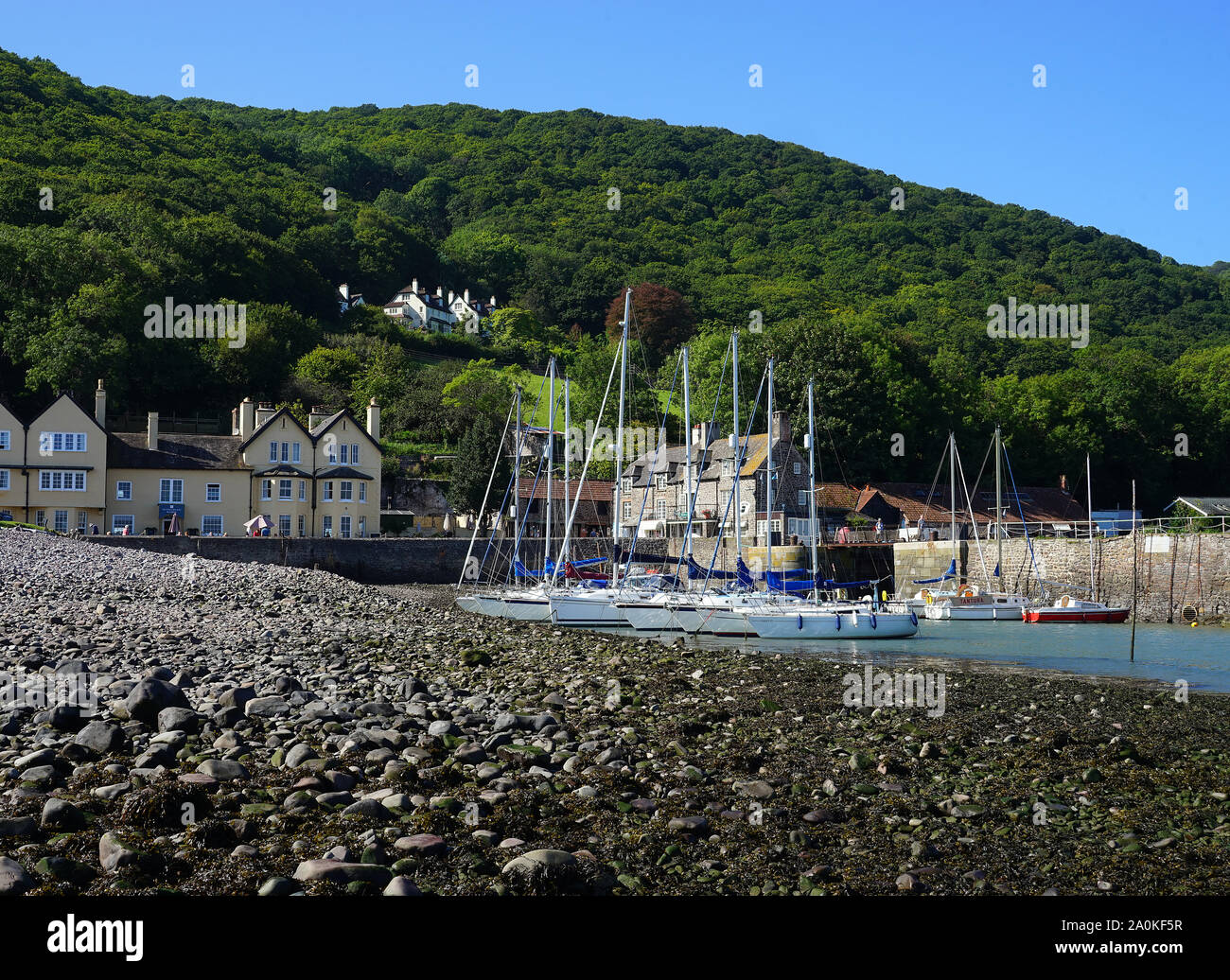 Porlock weir hi-res stock photography and images - Alamy