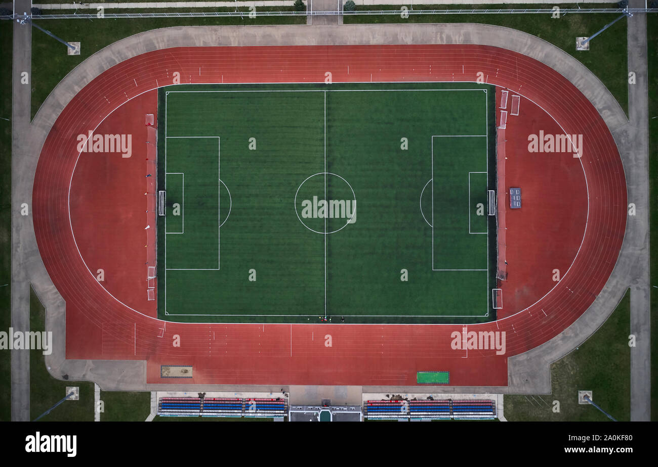 top view of the stadium Stock Photo - Alamy
