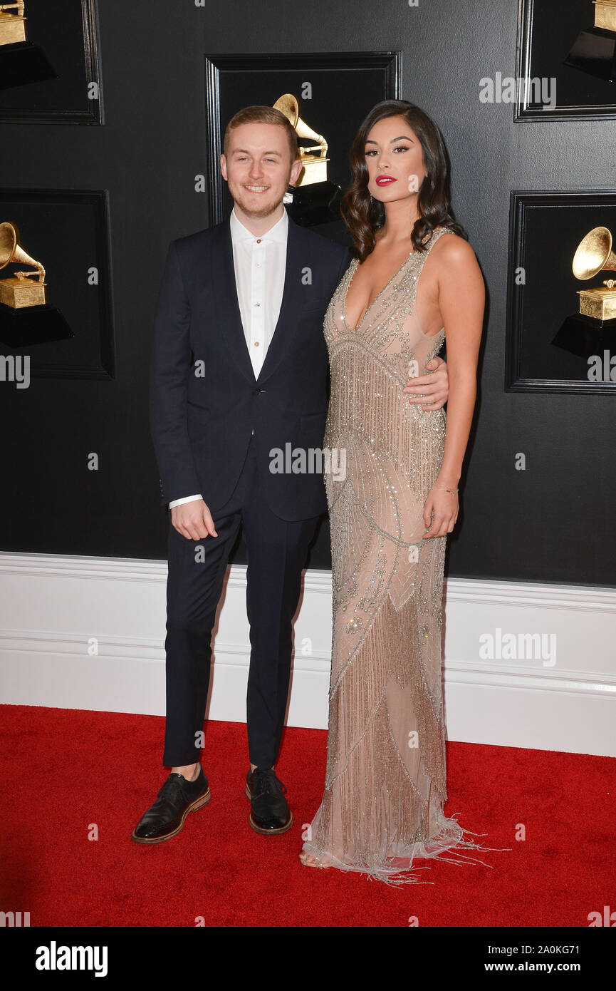 Los Angeles.CA.USA. Guy Lawrence at 61st Annual GRAMMY Awards . Staples ...