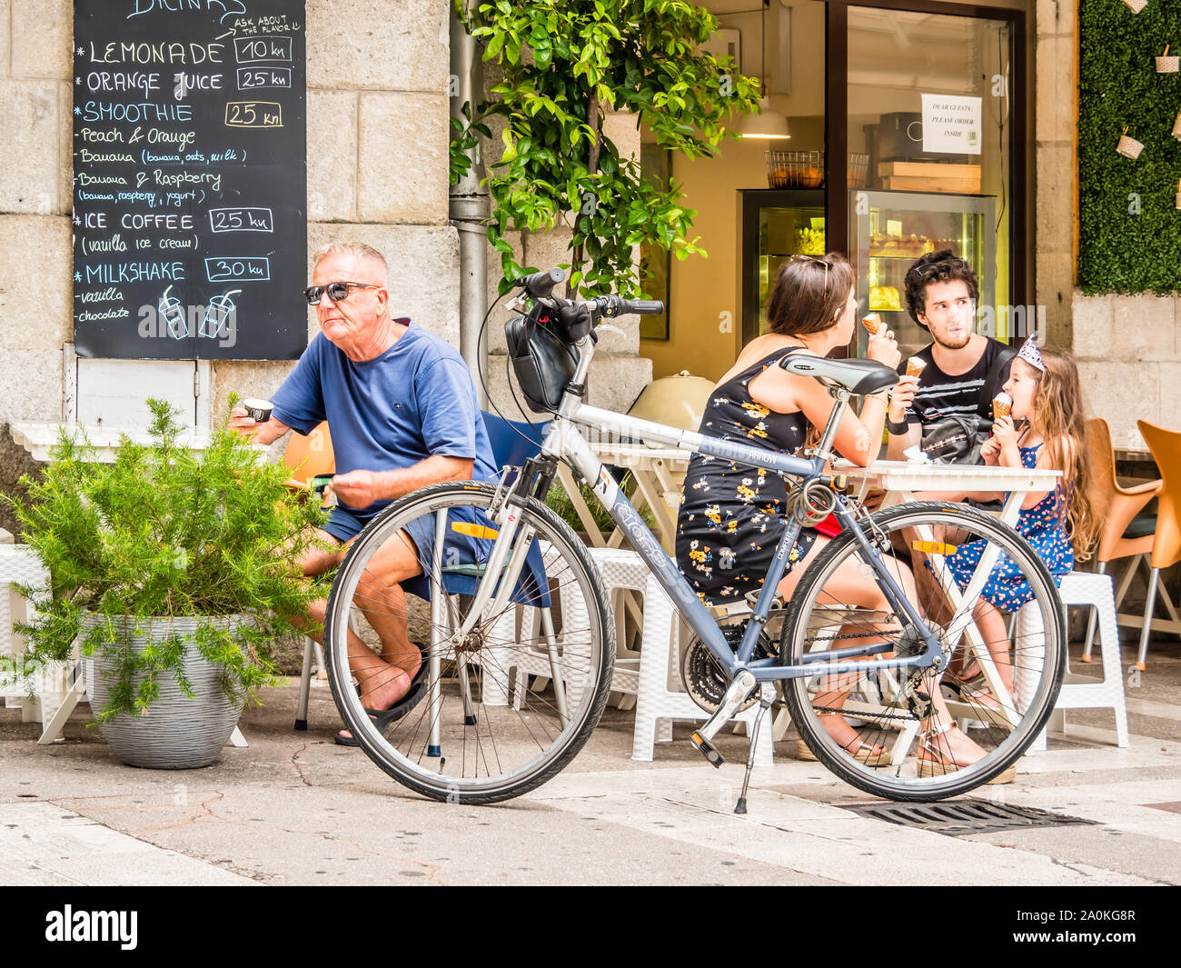 Ice cream break Stock Photo - Alamy