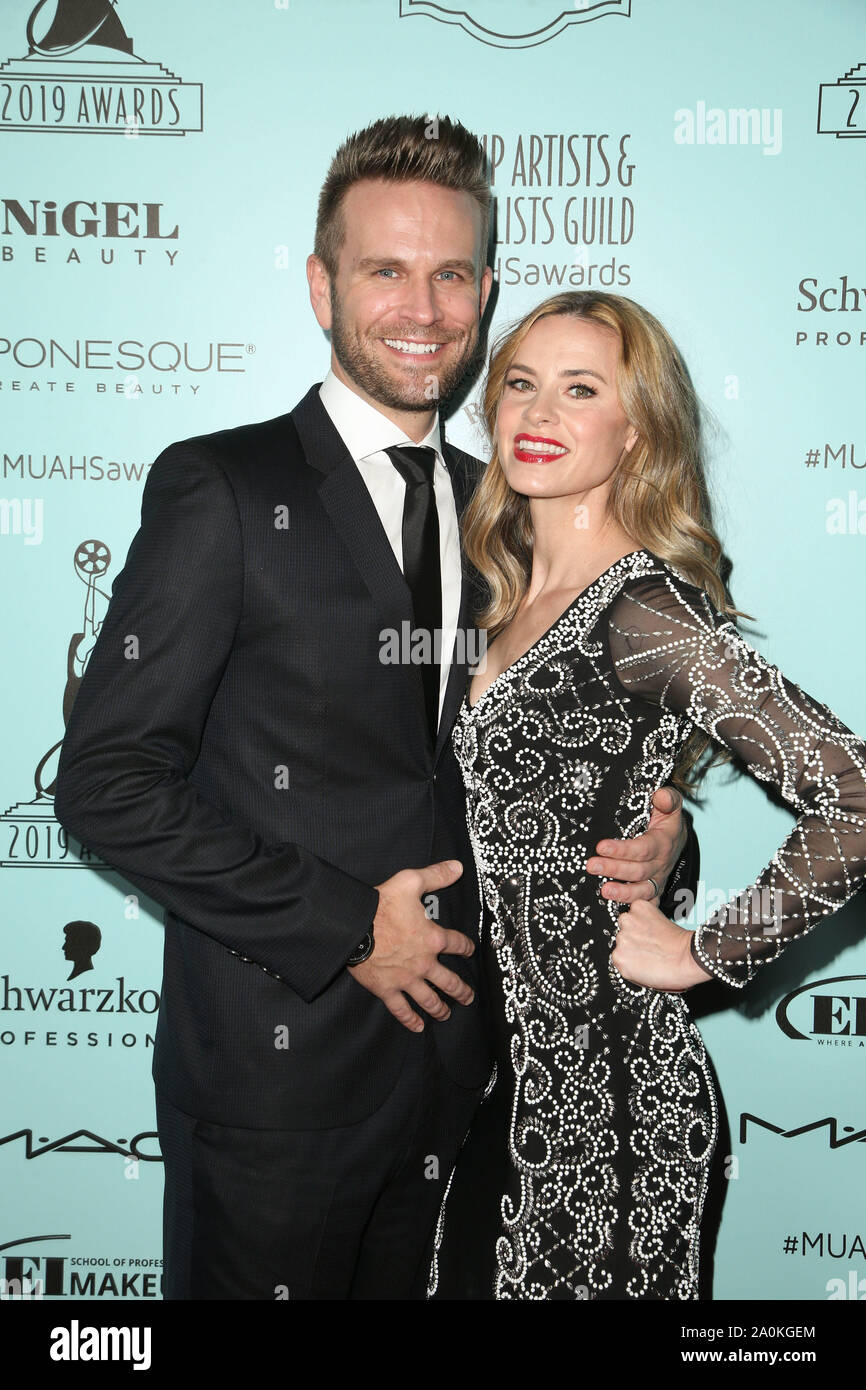 Los Angeles.CA.USA. John Brotherton and Alison Raimondi at 2019 Make-Up ...