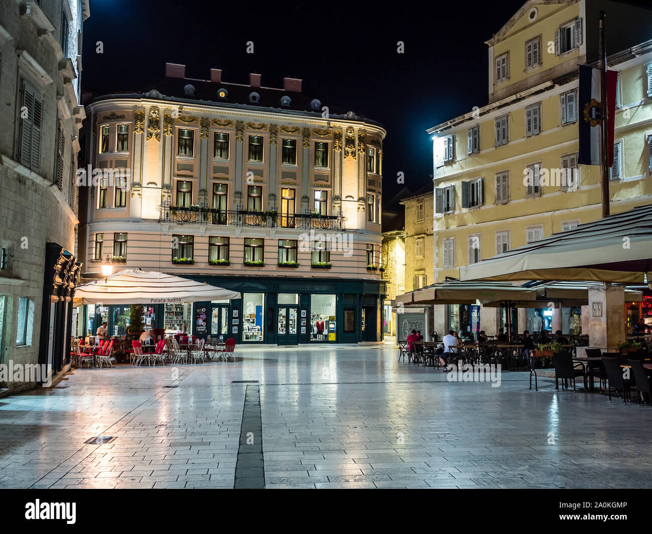 Old town split Stock Photo - Alamy