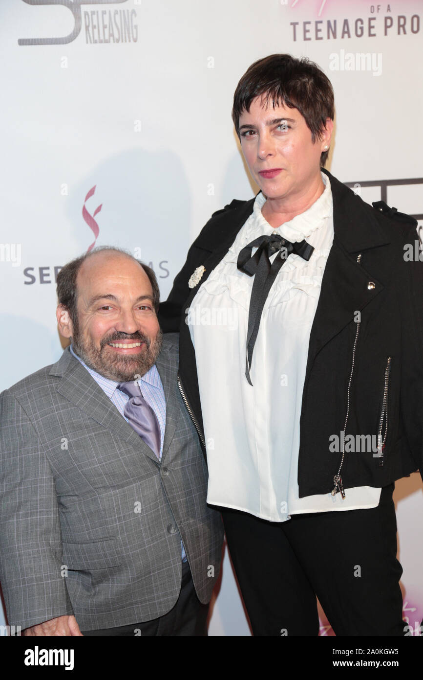 Los Angeles.CA.USA. Danny Woodburn and Amy Buchwald at the premiere of ...