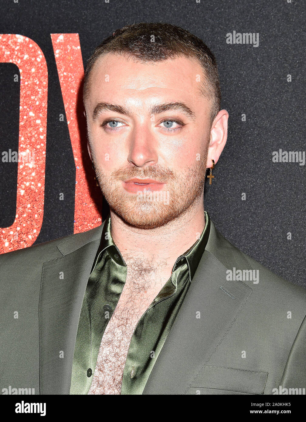 BEVERLY HILLS, CA - SEPTEMBER 19: Sam Smith attends the LA premiere of ...