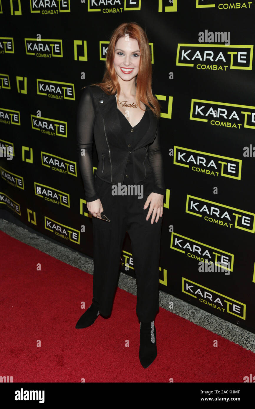 Los Angeles.CA.USA. Ainsley Ross at 2019 Karate Combat: Hollywood ...