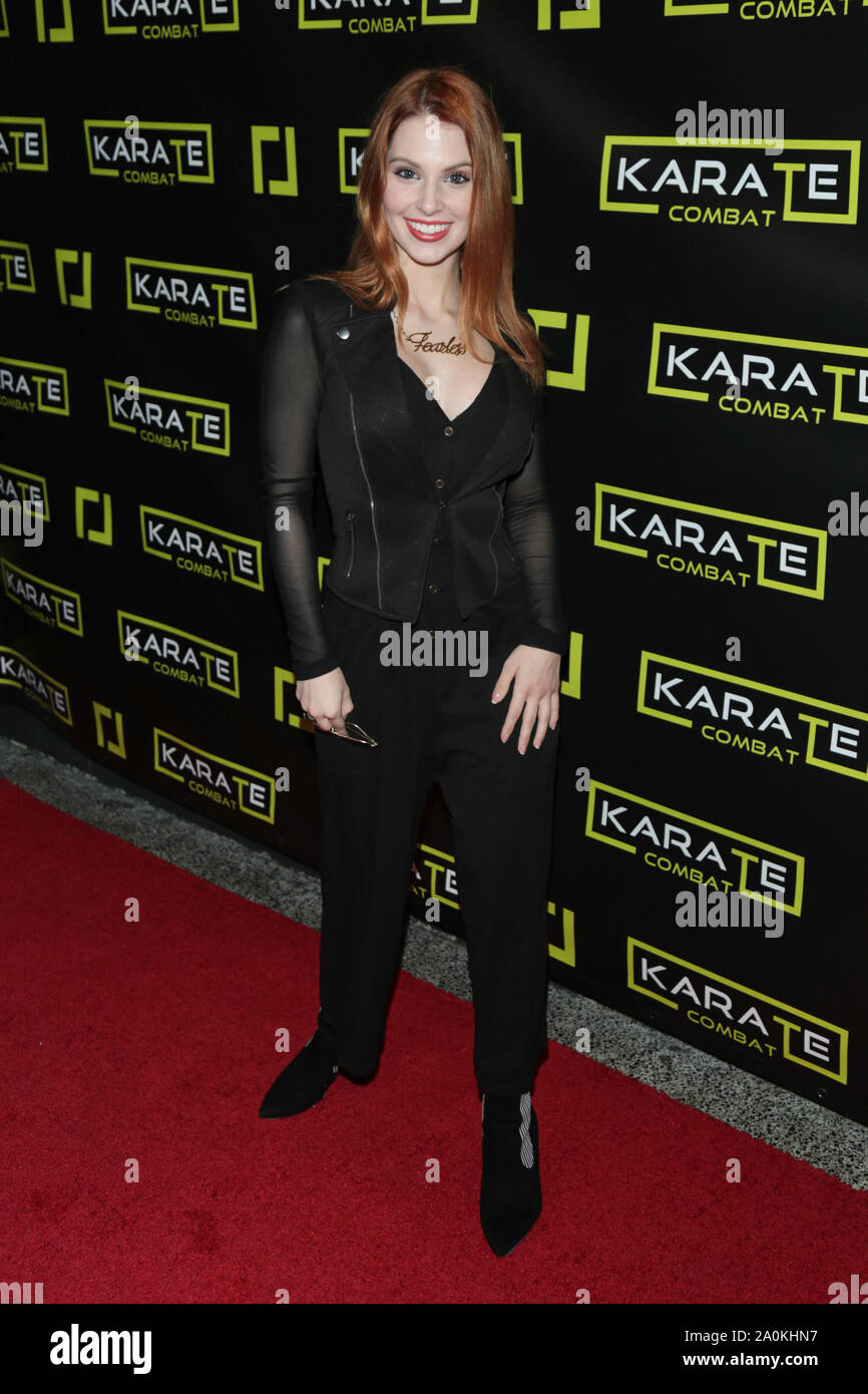 Los Angeles.CA.USA. Ainsley Ross at 2019 Karate Combat: Hollywood ...
