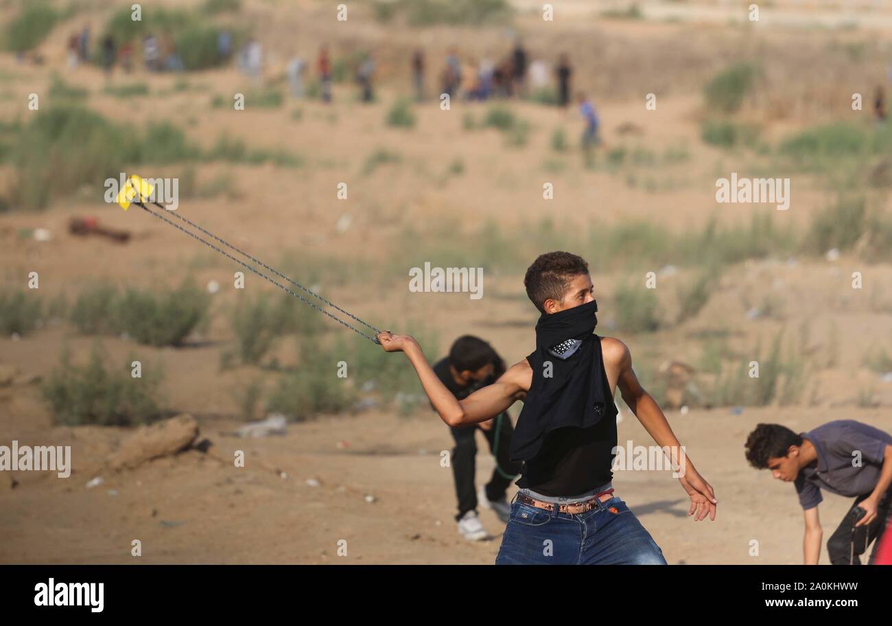 Al-Buraj Refugee Camp, The Gaza Strip, Palestine. 20th Sep, 2019 ...