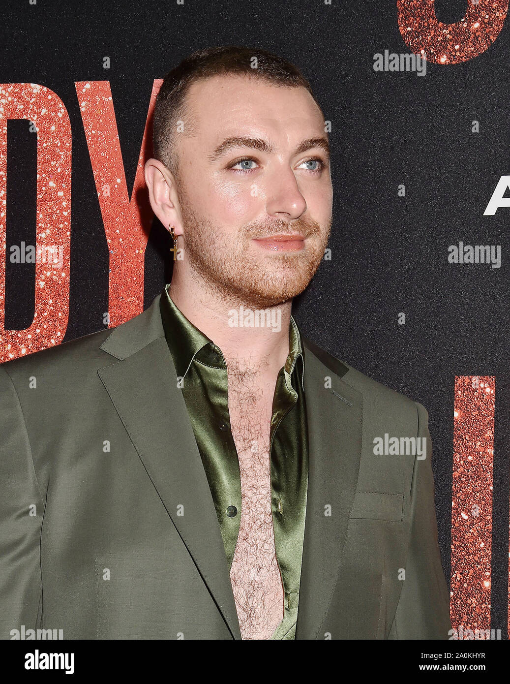 BEVERLY HILLS, CA - SEPTEMBER 19: Sam Smith attends the LA premiere of ...