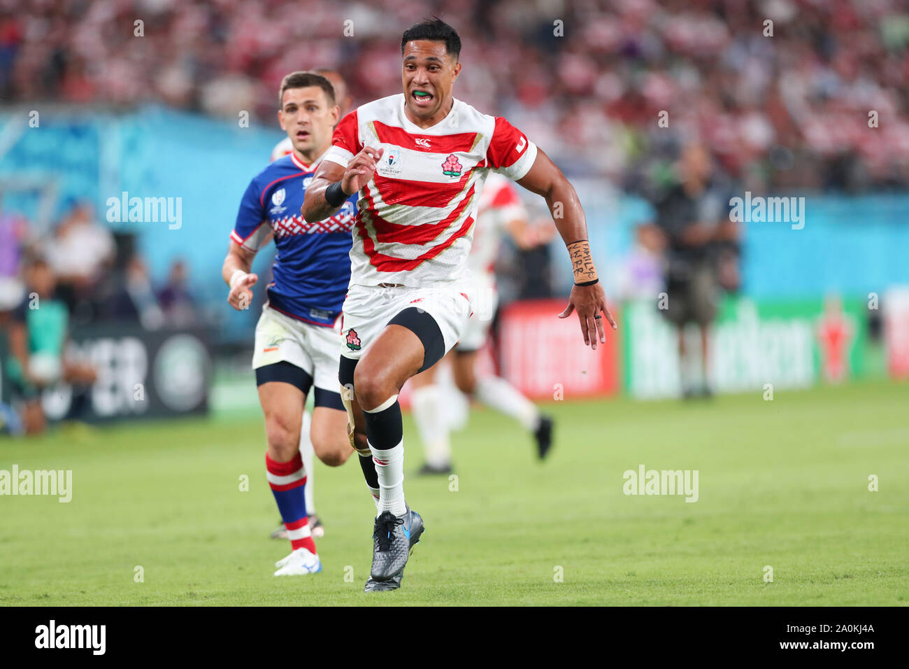 Tokyo, Japan. 20th Sep, 2019. William Tupou (JPN) Rugby : 2019 Rugby ...