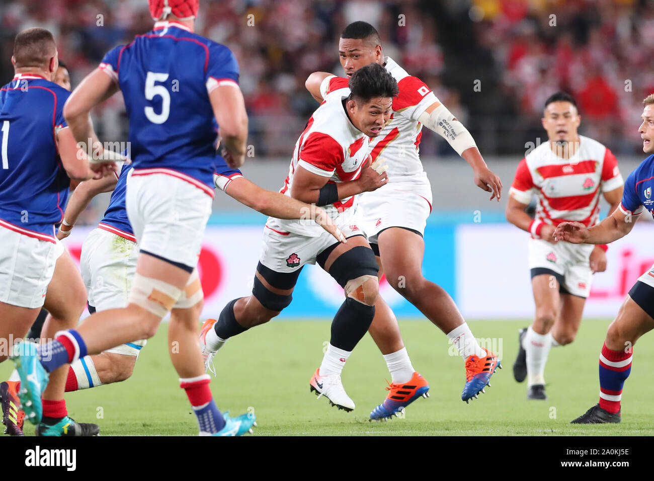 Tokyo, Japan. 20th Sep, 2019. Kazuki Himeno (JPN) Rugby : 2019 Rugby ...