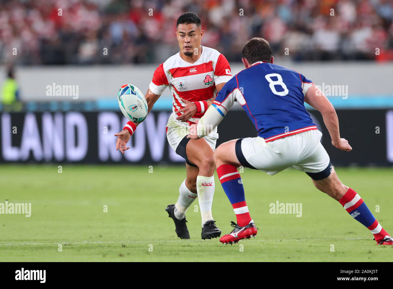 Tokyo, Japan. 20th Sep, 2019. Yu Tamura (JPN) Rugby : 2019 Rugby World ...