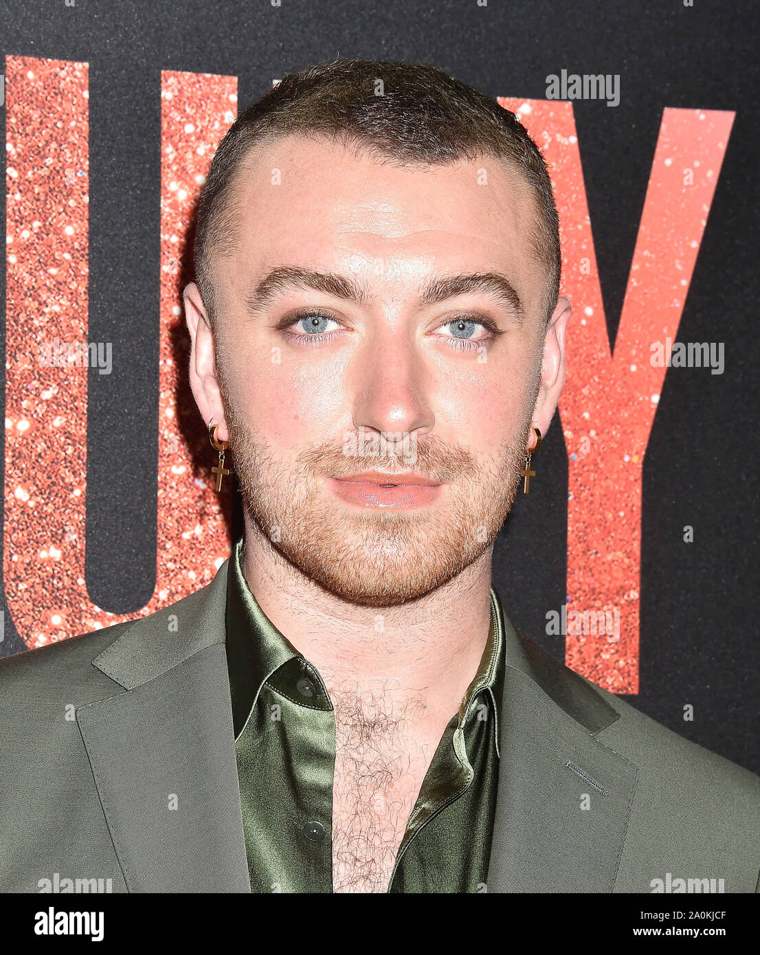 BEVERLY HILLS, CA - SEPTEMBER 19: Sam Smith attends the LA premiere of ...
