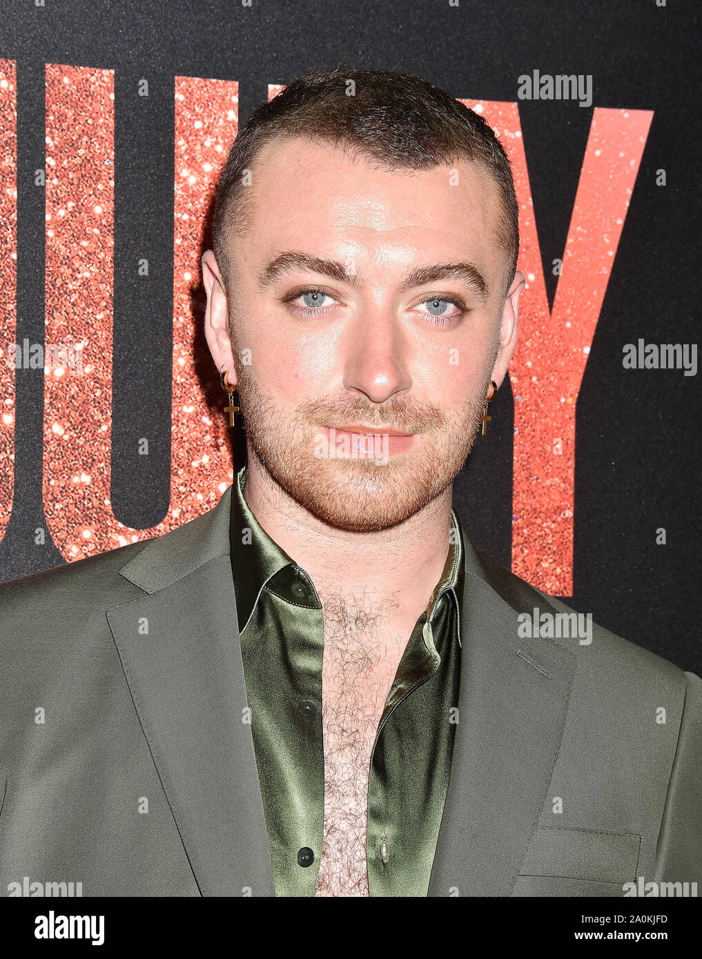 BEVERLY HILLS, CA - SEPTEMBER 19: Sam Smith attends the LA premiere of ...