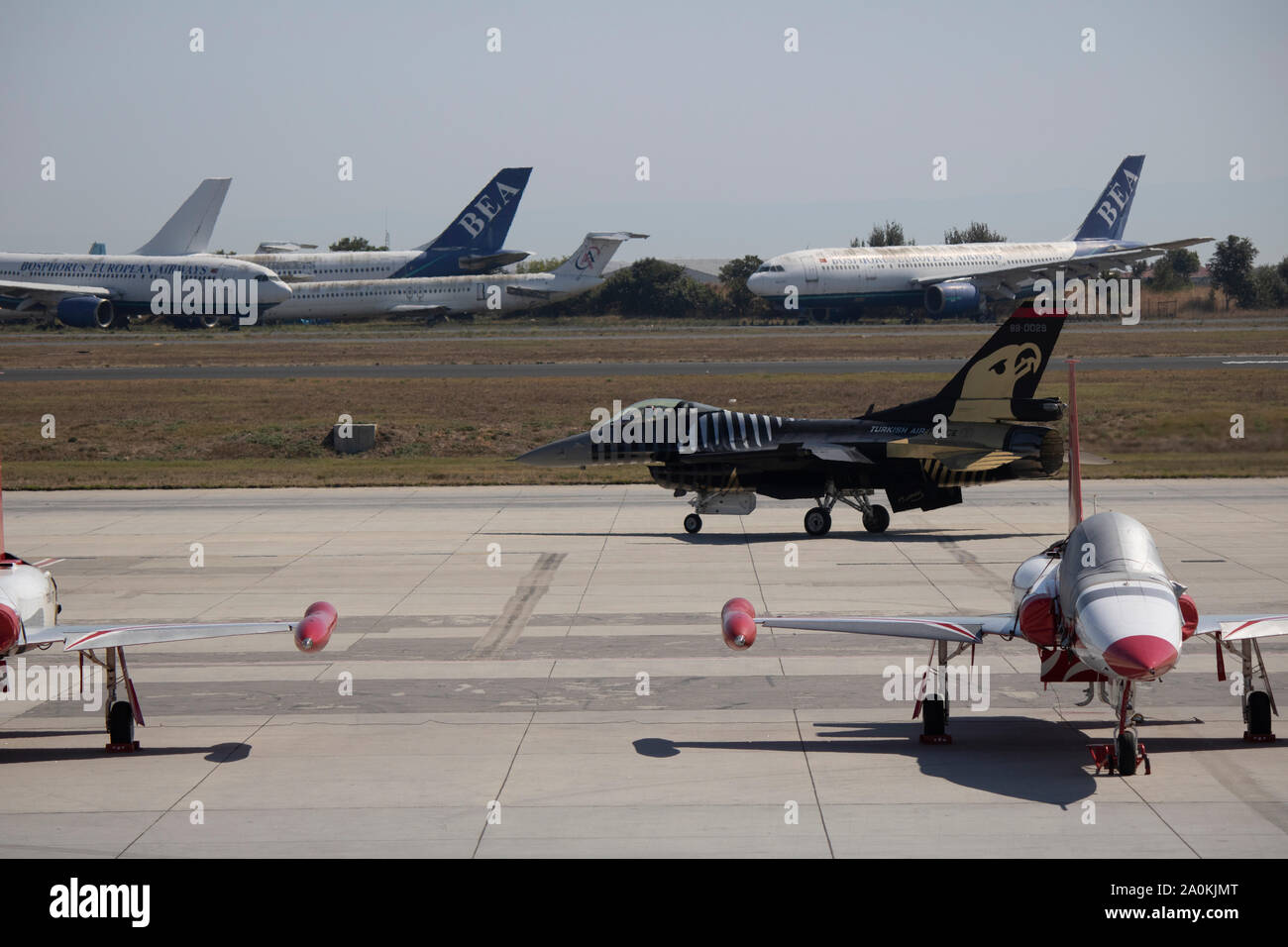 Istanbul, Turkey - September-18,2019: Turkey Republic air force ...