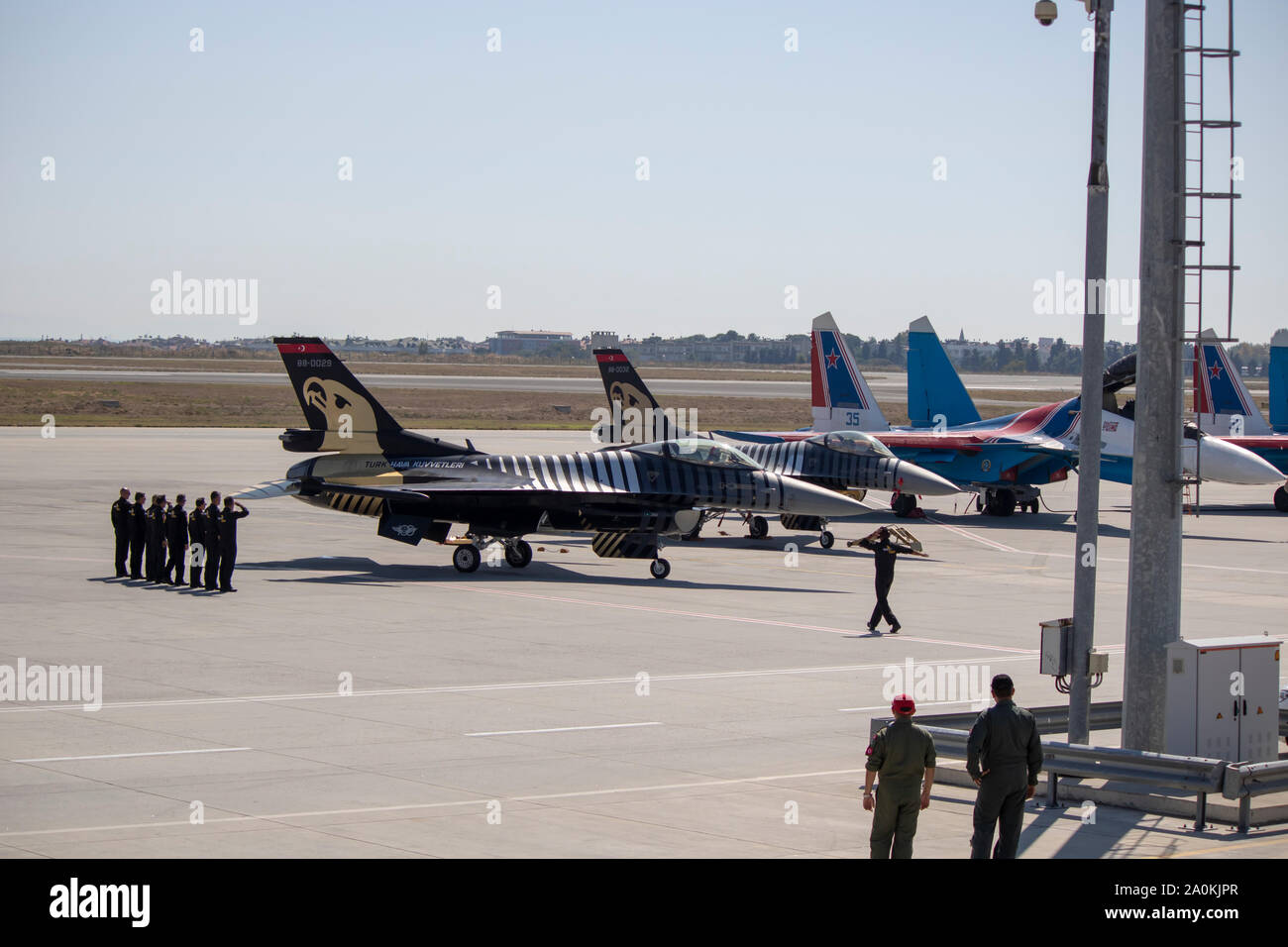 Istanbul, Turkey - September-18,2019: Turkey Republic air force ...