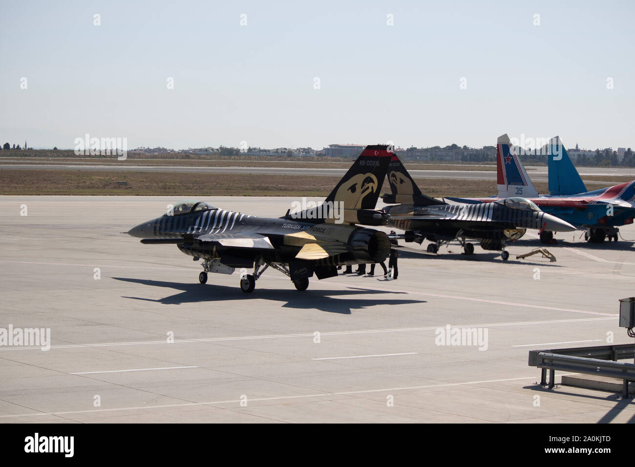 Istanbul, Turkey - September-18,2019: Turkey Republic air force ...